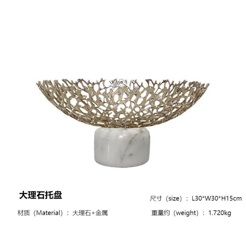 Каменная подставка P-стиль 30x30x15 см, современный центр стола