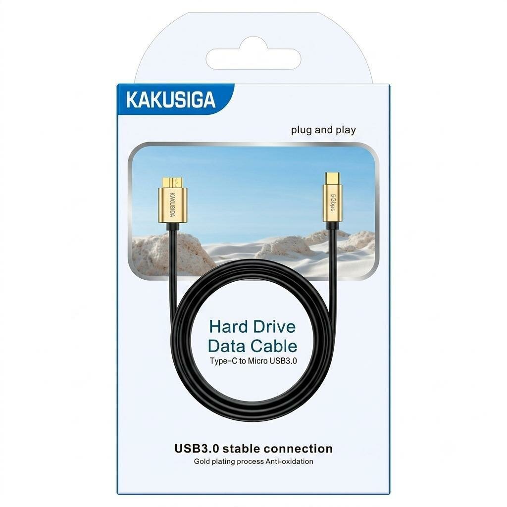 Кейс для портативного жесткого диска Kakusiga Type-C to USB 3.0