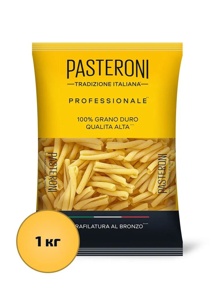 Макароны Pasteroni Казаречче №123, 1000 г