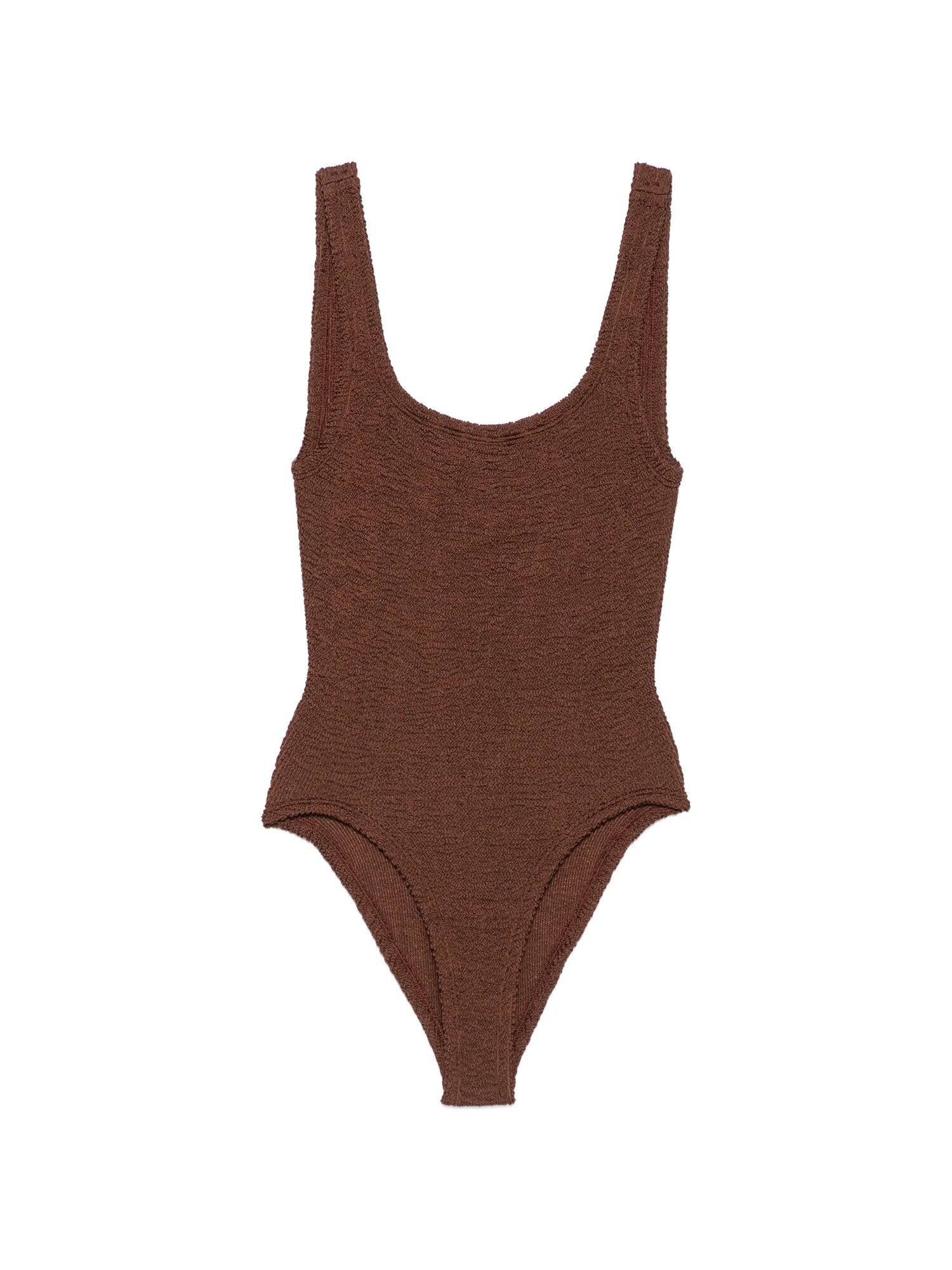 Купальник Crinkle-effect square-neck swimsuit