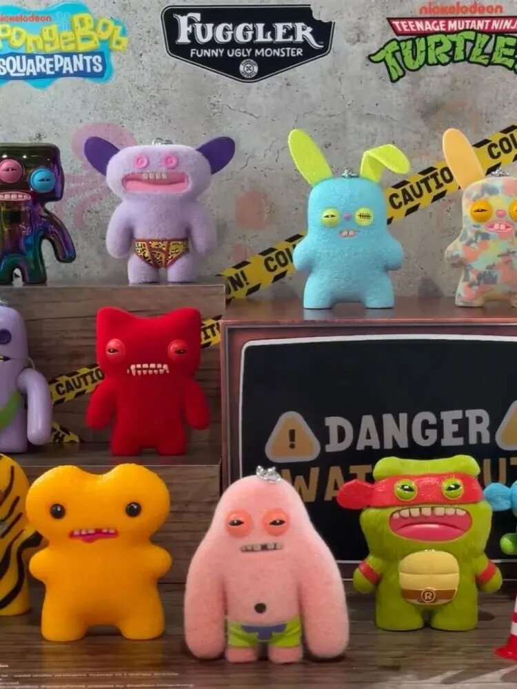 Фугглер Fuggler Брелок "Funny Ugly Monster" - Коллекционная мягкая игрушка, 8 см — фото 1