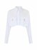 Рубашка Elisabetta Franchi Shirt with pockets and cufflinks, размер 40, бежевый/...