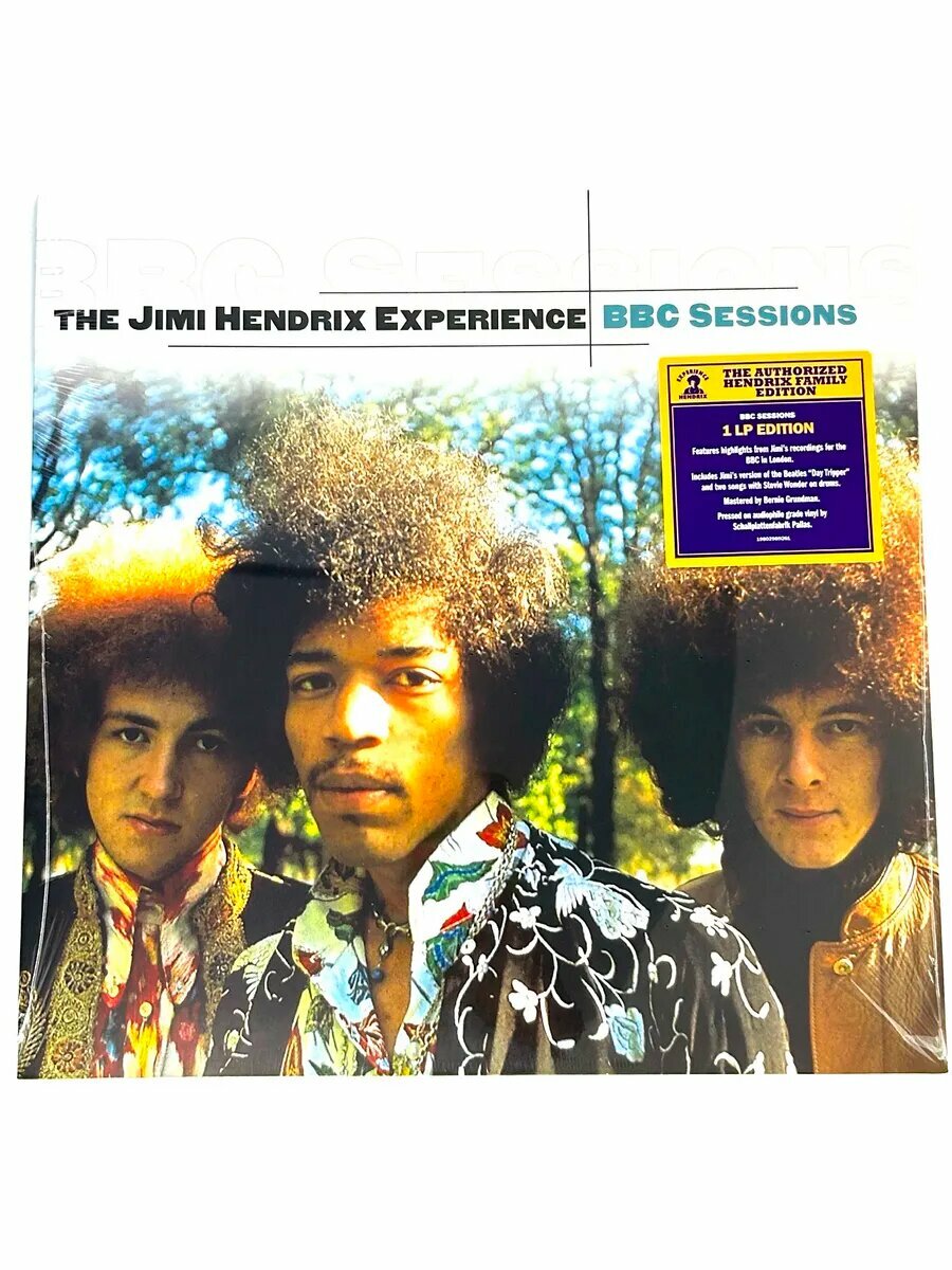 HENDRIX JIMI EXPERIENCE - BBC Sessions LP Винил — фото 1