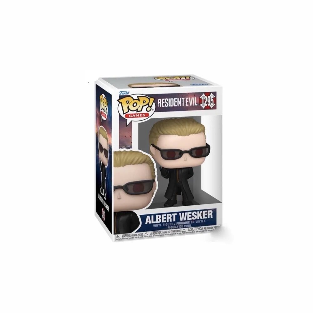 Фигурка Funko POP! Resident Evil Albert Wesker #1295 presale deposit Send 1 random keychain