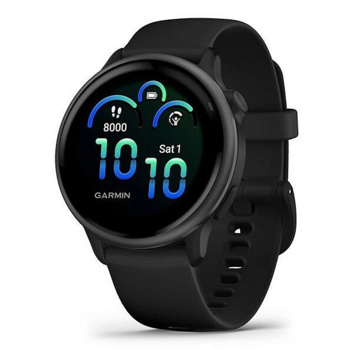 Умные часы Watch Garmin Vivoactive 6 Slate with Black Silicone