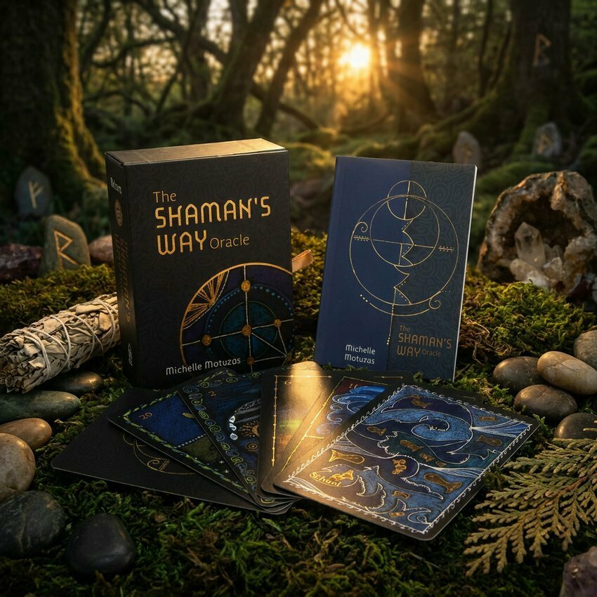 Карты Таро "The ShamanAndapos; s Way Oracle Cards" REDFeather / Карты Оракула Пути Шамана 64486
