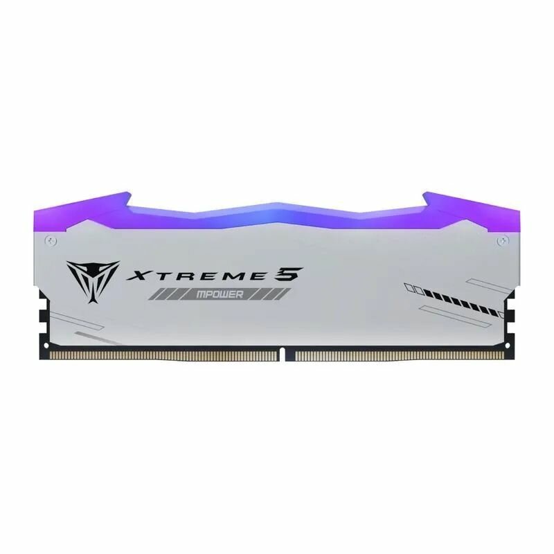 Оперативная память Память DDR5 2x16GB 8000MHz Patriot PVXR532G80C38KM Viper Xtreme 5 RGB RTL Gaming PC5-64000 CL38 DIMM 288-pin 1.45В с радиатором Ret DDR5, 8000 МГц, 2 x 16 ГБ (PVXR532G80C38KM)