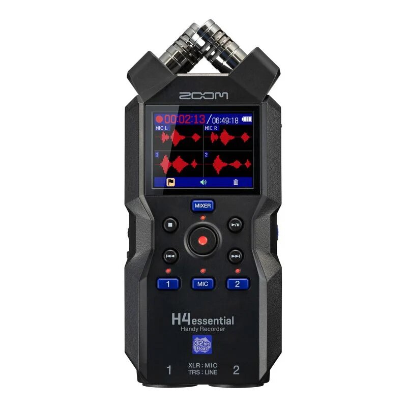 ZOOM H4essential цифровой диктофон Темно-синий, H4essential