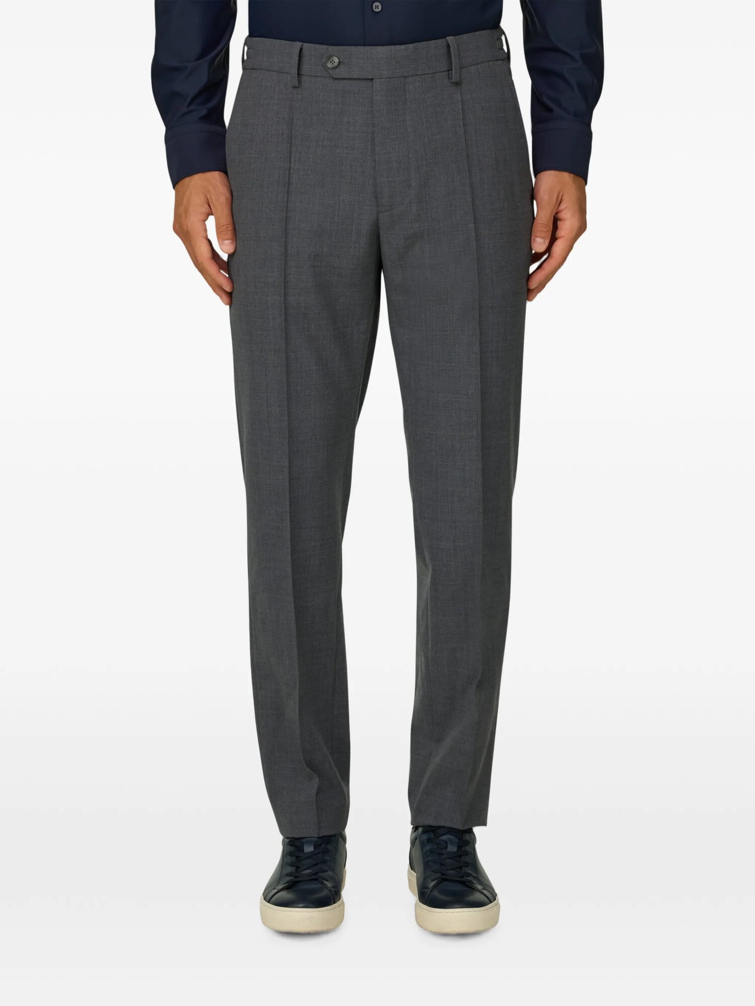 Брюки Boggi Milano Trousers in technical wool, размер 48 — фото 1