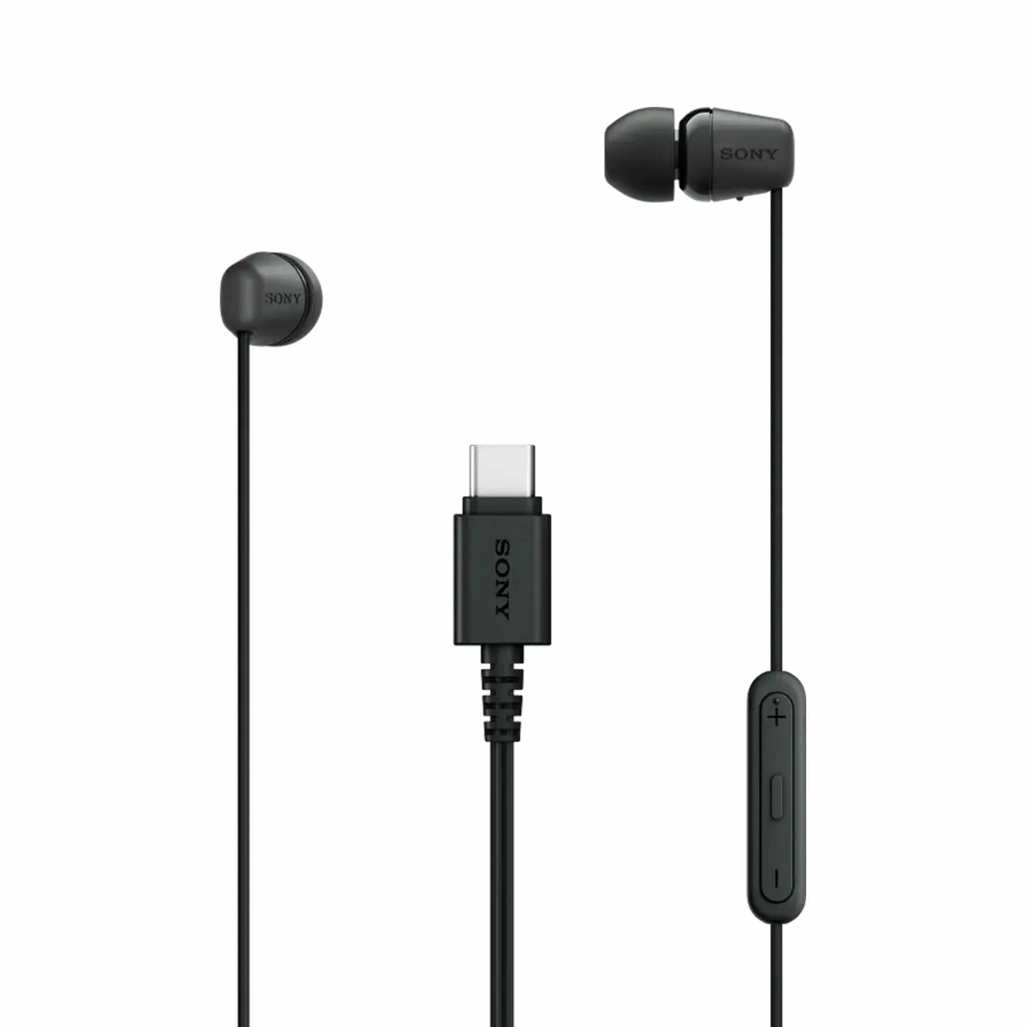 Наушники внутриканальные Sony IER-EX15C черные