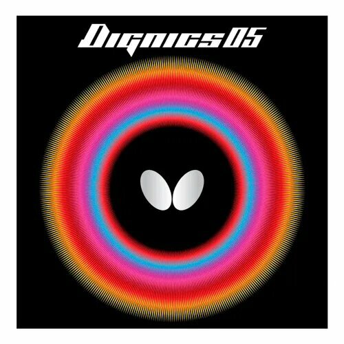 Накладка Butterfly Dignics 05, красная 2.1