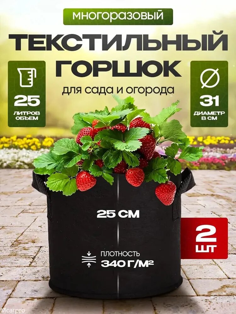 Клумба 0.25х0.3 м 2 шт
