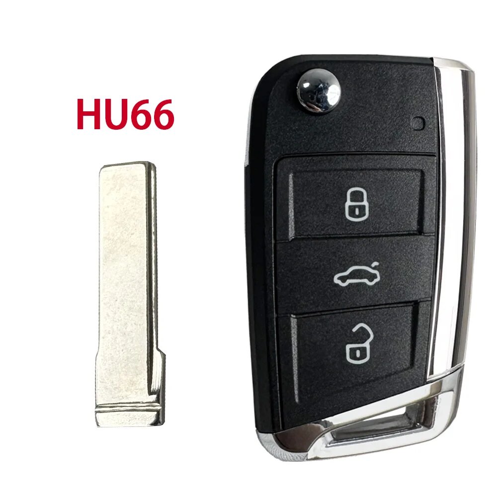 Чехол для ключа HU66 VW Golf 7 Skoda Octavia Seat MQB