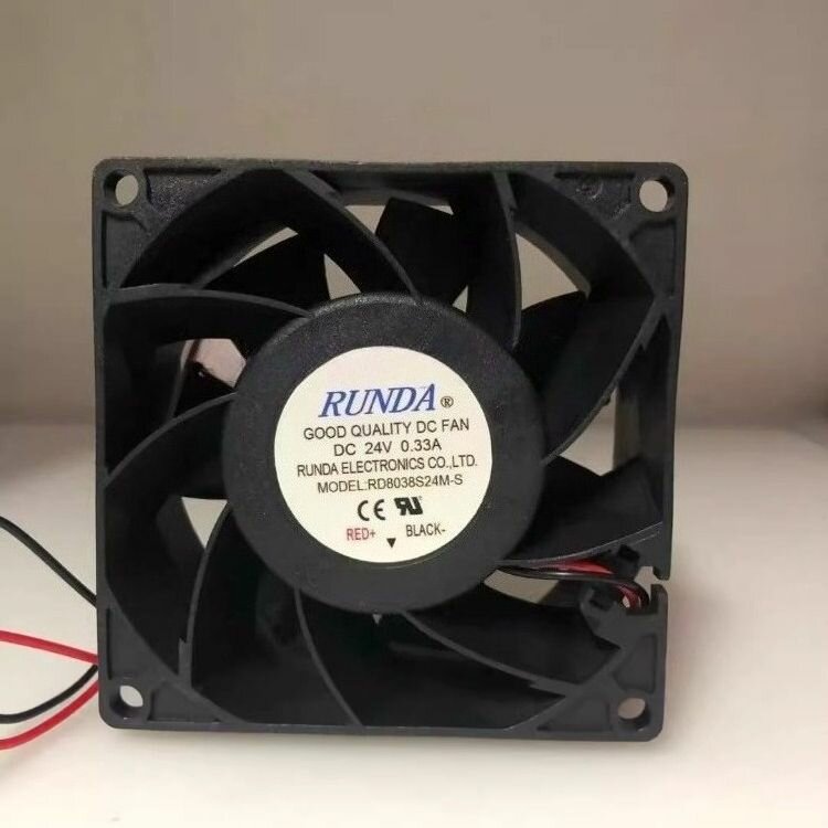 RUNDA RD8038S24M-S DC24V 0.33A 8038 8 см Инверторный вентилятор -