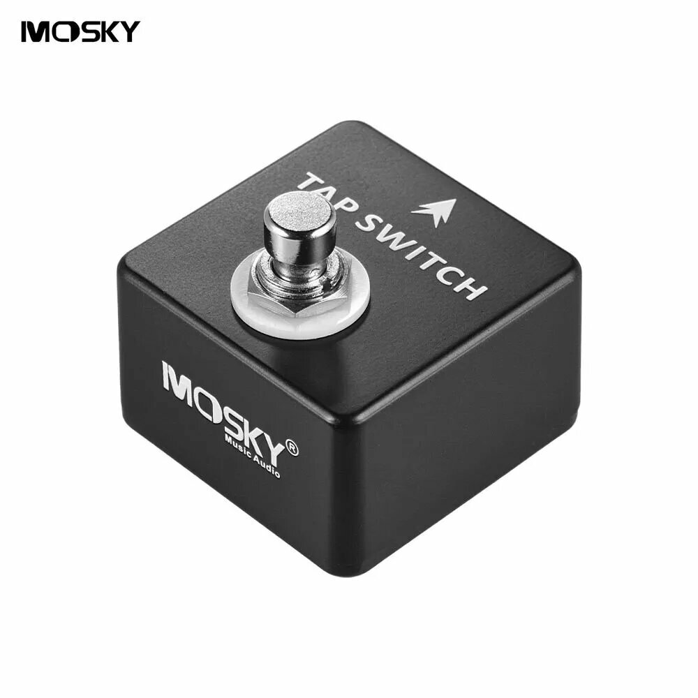 MOSKY TAP SWITCH Педаль переключателя Tap Tempo Цельнометаллический корпус