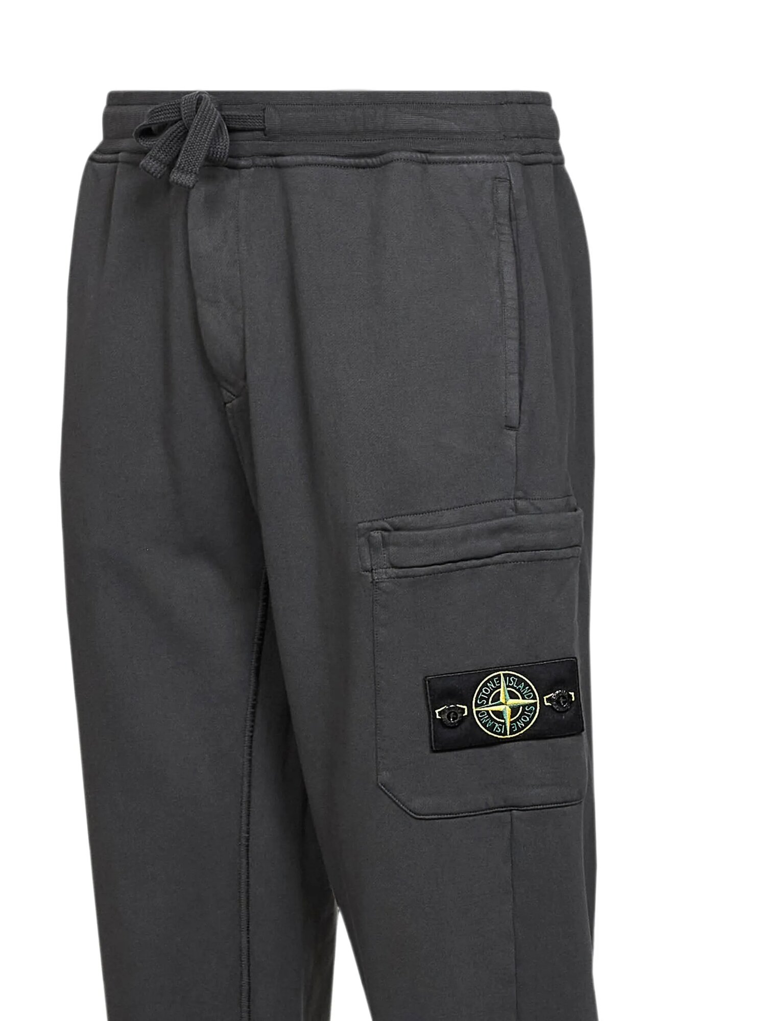 Брюки Stone Island Logo-patch track pants, размер M, grey — фото 1