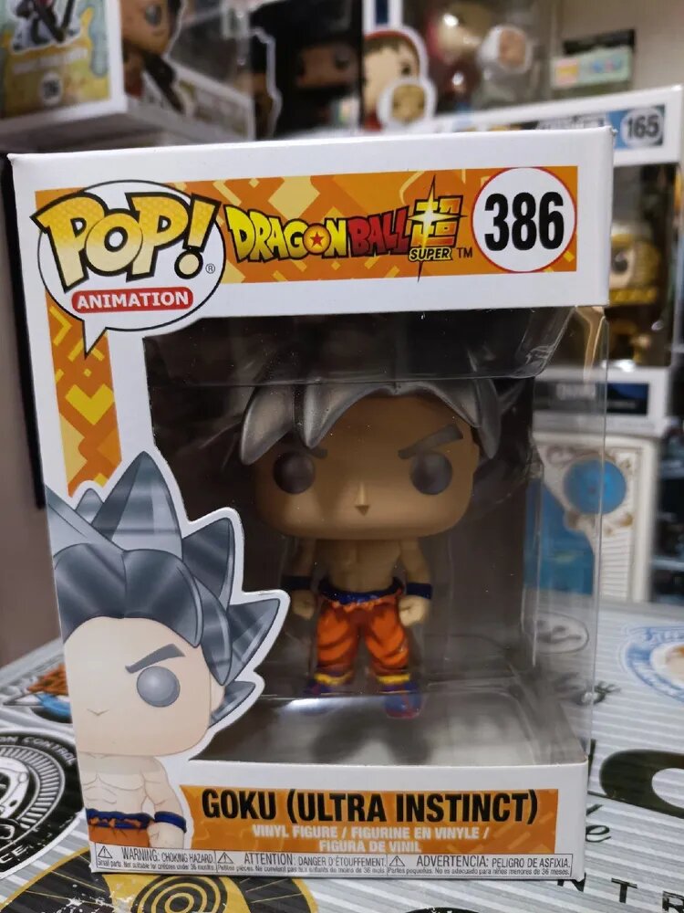 Фигурка Funko POP! DRAGON BALL Z 386 GOKU(ULTRA INSTINCT) Король обезьян Зижи Джийи Гун
