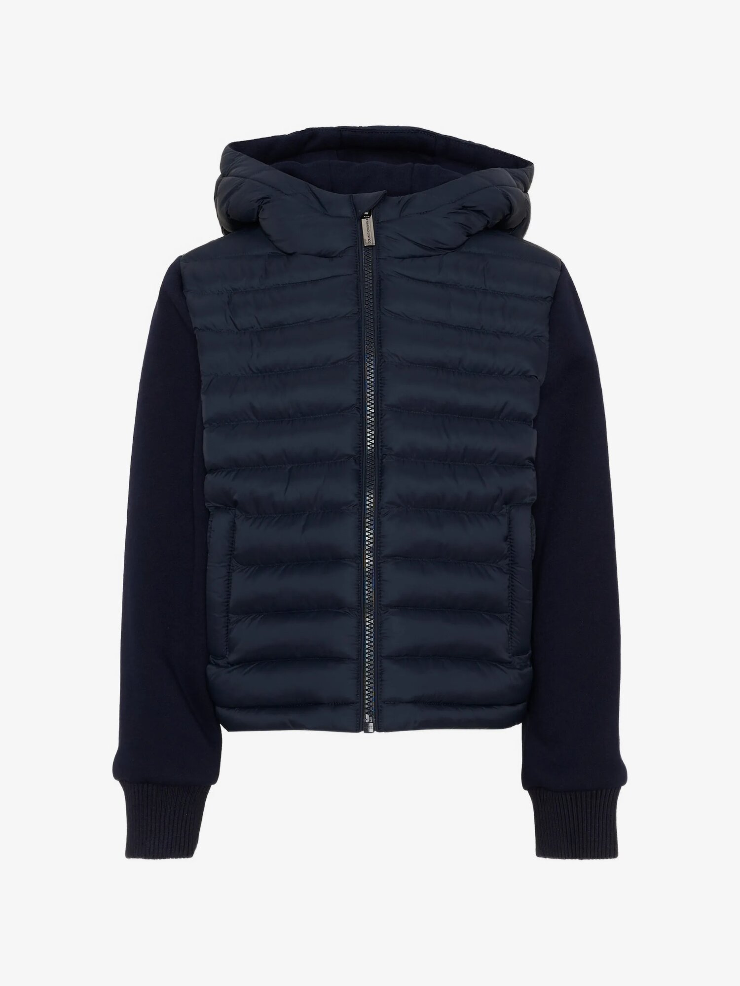 Куртка Quilted hooded fleece sleeves jacket
