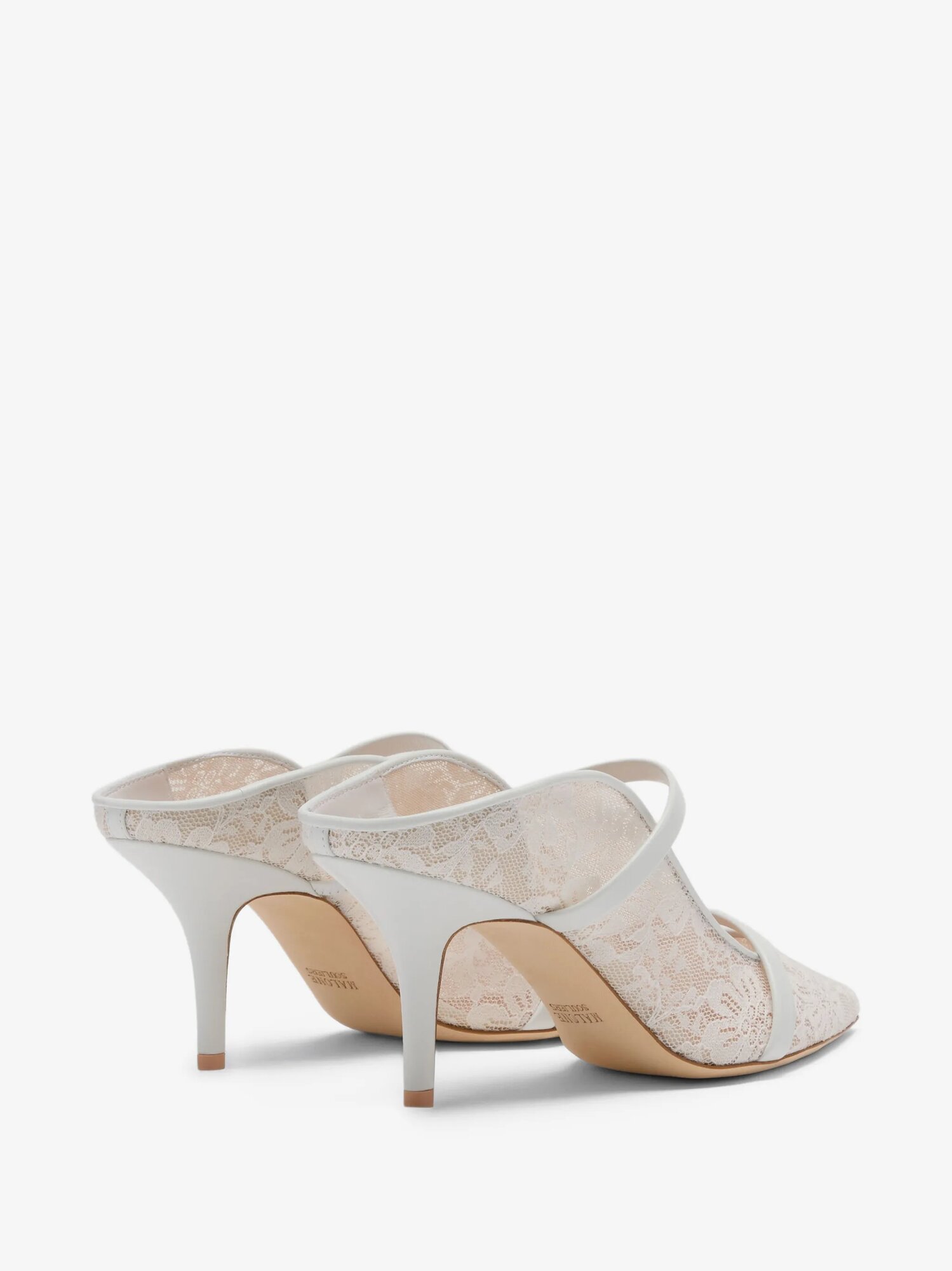 Мюли Malone Souliers Maureen, размер 39, бежевый/белый — фото 1