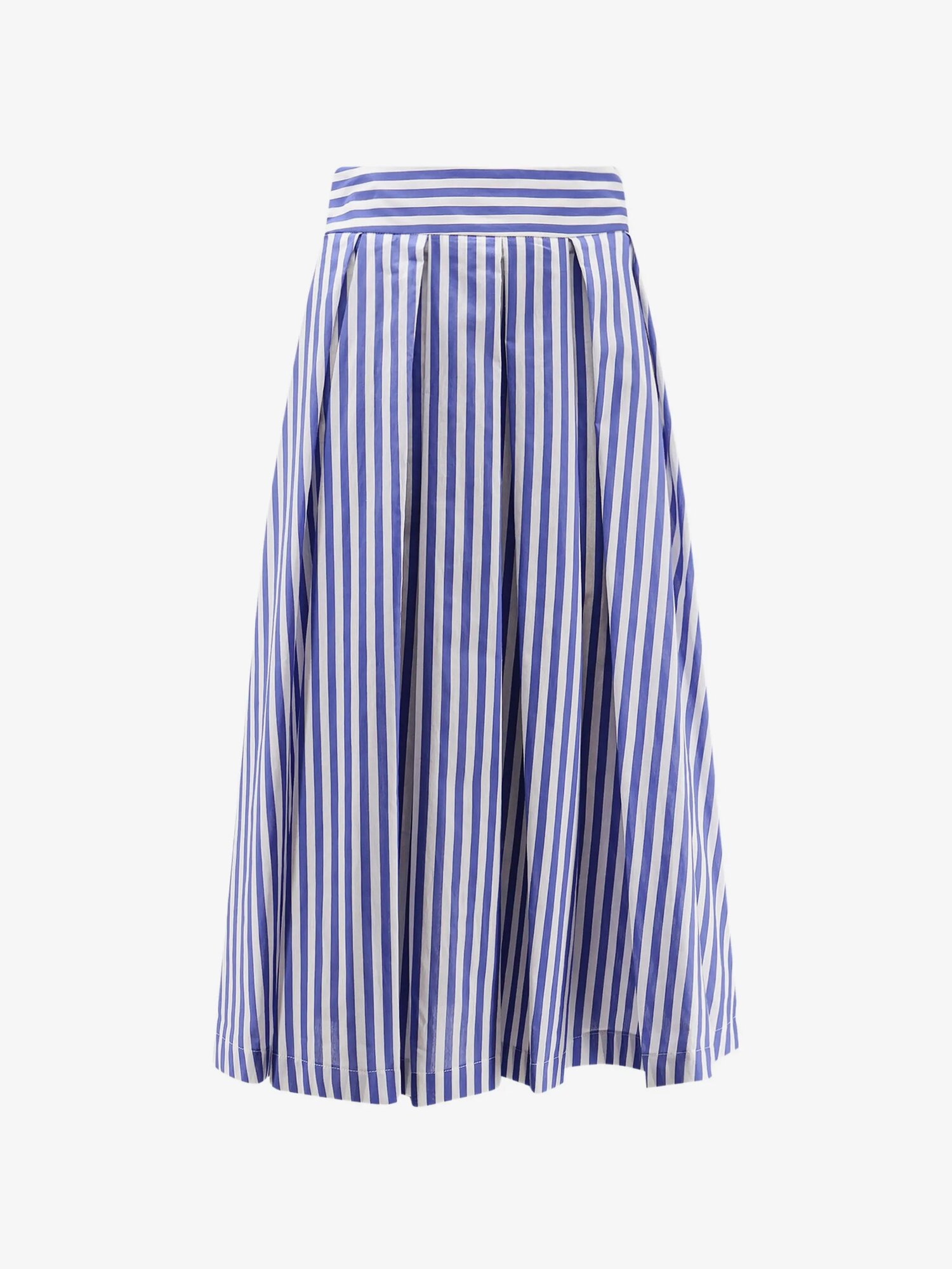 Юбка Iris striped flared midi skirt