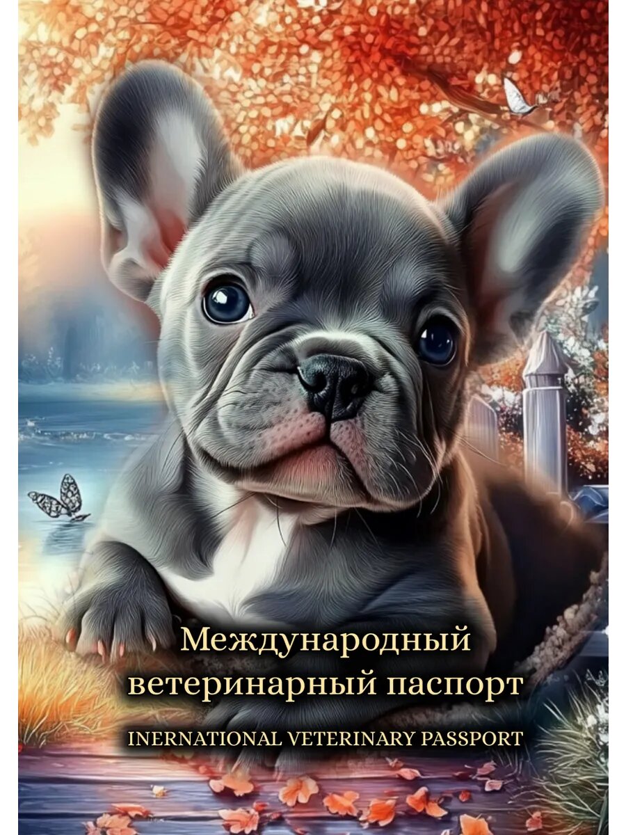 Международный ветеринарный паспорт ветпаспорт французский бульдог