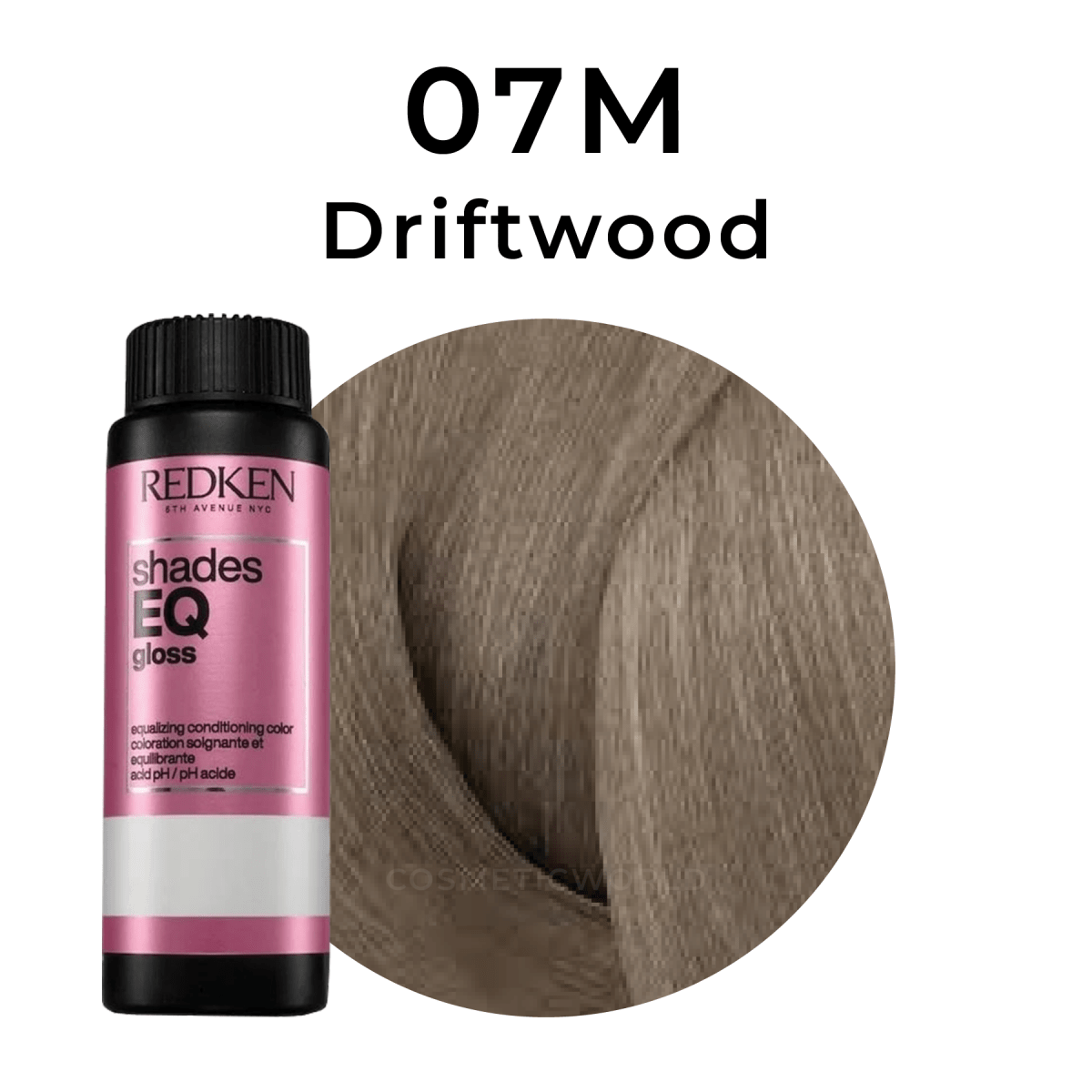 Redken Shades EQ Bonder Inside 07M - Краска-блеск тонирующая 60 мл