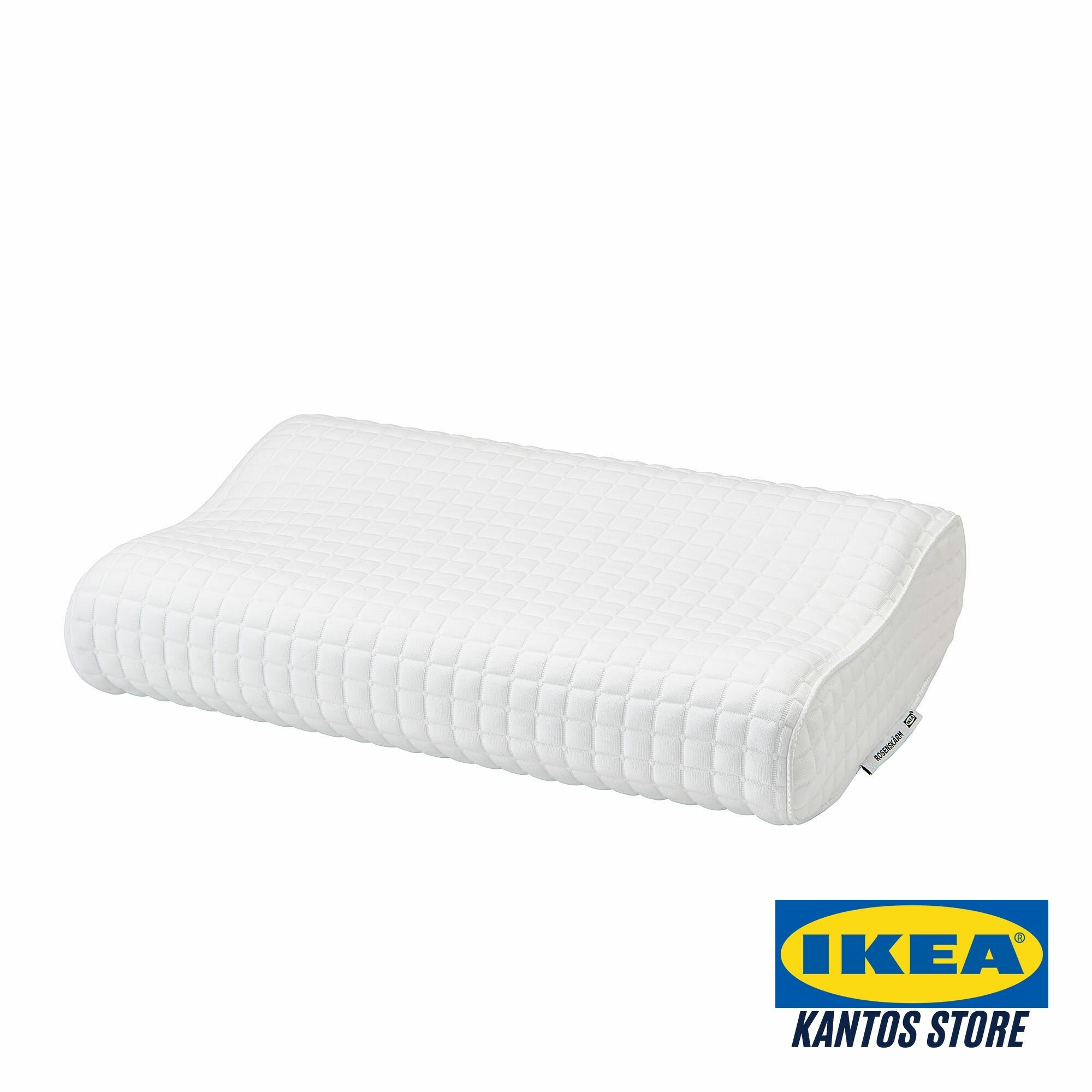 IKEA Подушка ROSENSKARM 33x50 см, Средняя жесткость, Пена Visco Memory