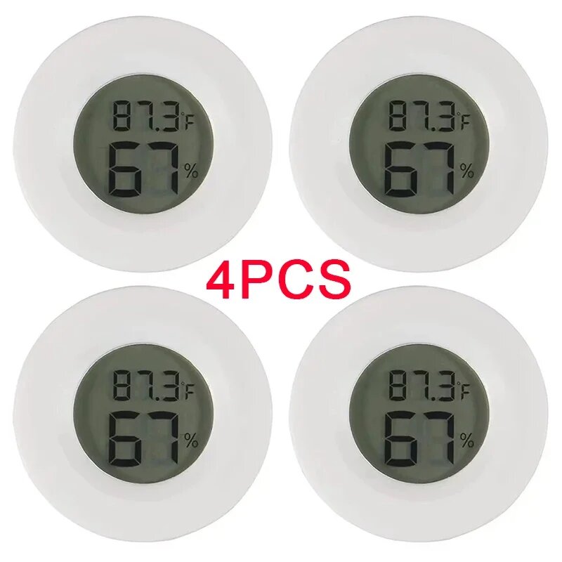Цифровой термогигрометр 4PCS White