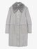 Пальто PATRIZIA PEPE Faux fur reversible coat, размер 38, grey