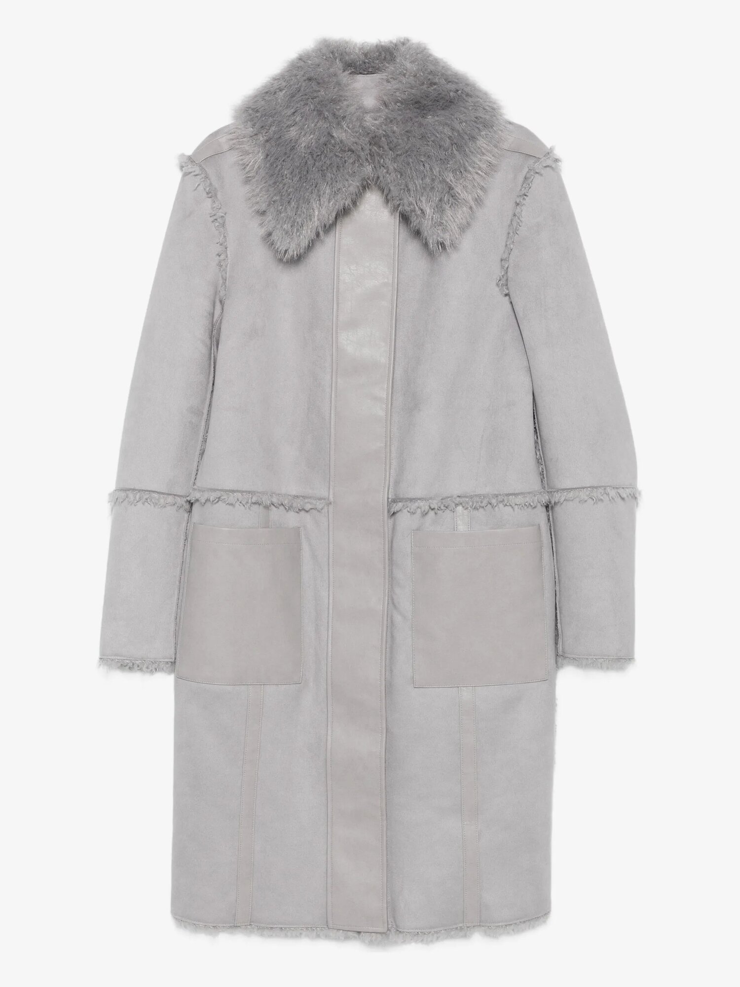 Пальто Faux fur reversible coat