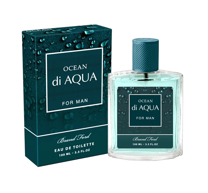 Туалетная вода Delta Parfum Ocean Di Aqua для мужчин 100 мл - Дельта парфюм Океан Ди Аква