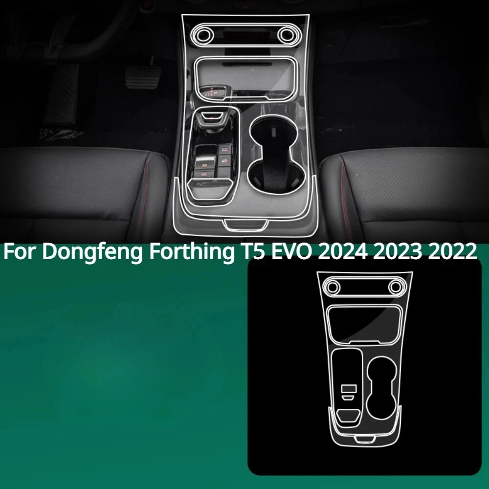 Для Dongfeng Forthing T5 EVO 2024 2023 2022, аксессуары для интерьера, Gear, left-hand drive