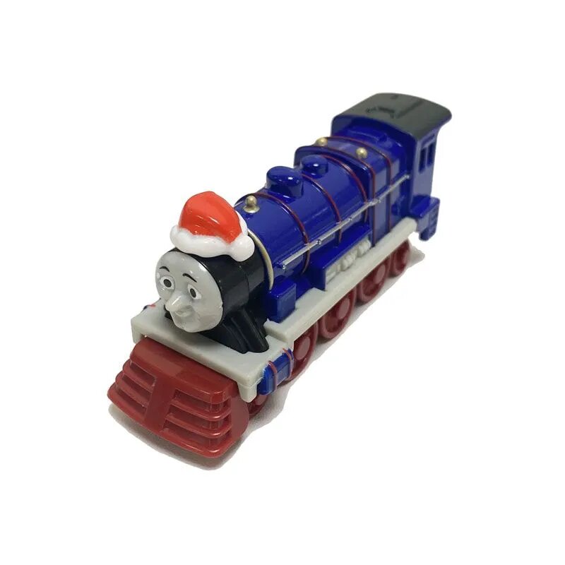 Рождественский магнитный паровозик Хэнк (Thomas & Friends), игрушка для рельсов