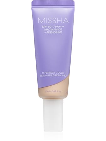 Тональный крем Missha M Perfect Cover Serum BB Cream Pro, оттенок 17, 20 мл