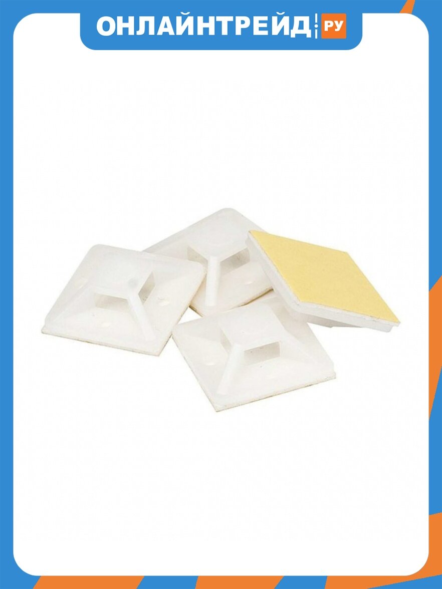 Площадка для стяжки 5BITES CTM3030-50WH 30ММ / 50ШТ