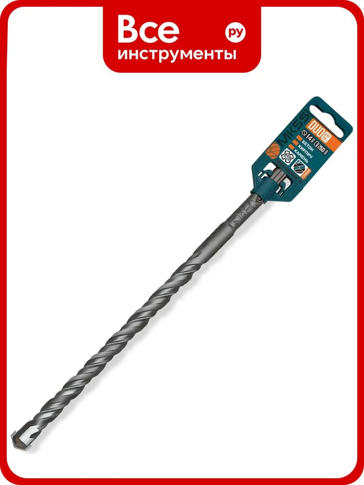 Бур по бетону Duo MKSS Toolbox DS1426 14x260мм (SDS-plus) MKSS DS14260
