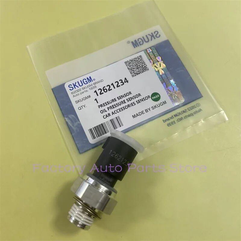 Датчик давления масла для Cadillac CTS Escalade Chevrolet Avalanche Camaro SS Tahoe Suburban GMC Sierra Yukon OEM # 12621234