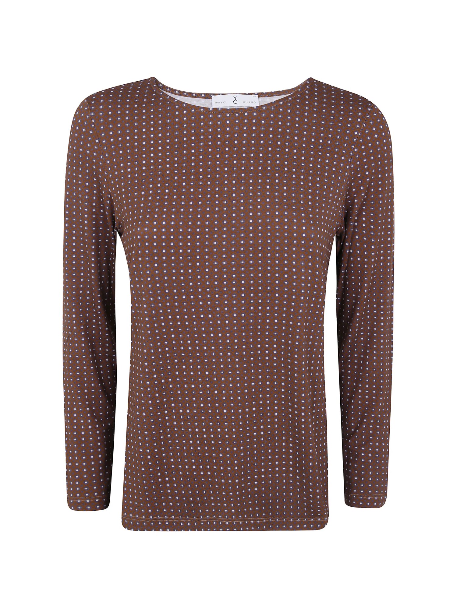 Футболка Geometric-print long-sleeve T-shirt