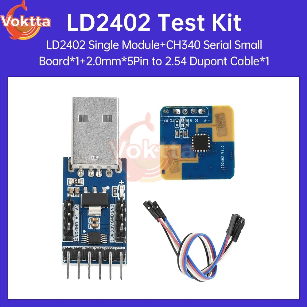 Gaqqee датчик присутствия человека 24G Kit