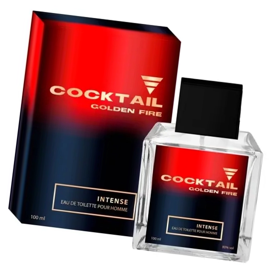 Туалетная вода для мужчин Euroluxe Cocktail Golden Fire 100 мл - Голден Файр