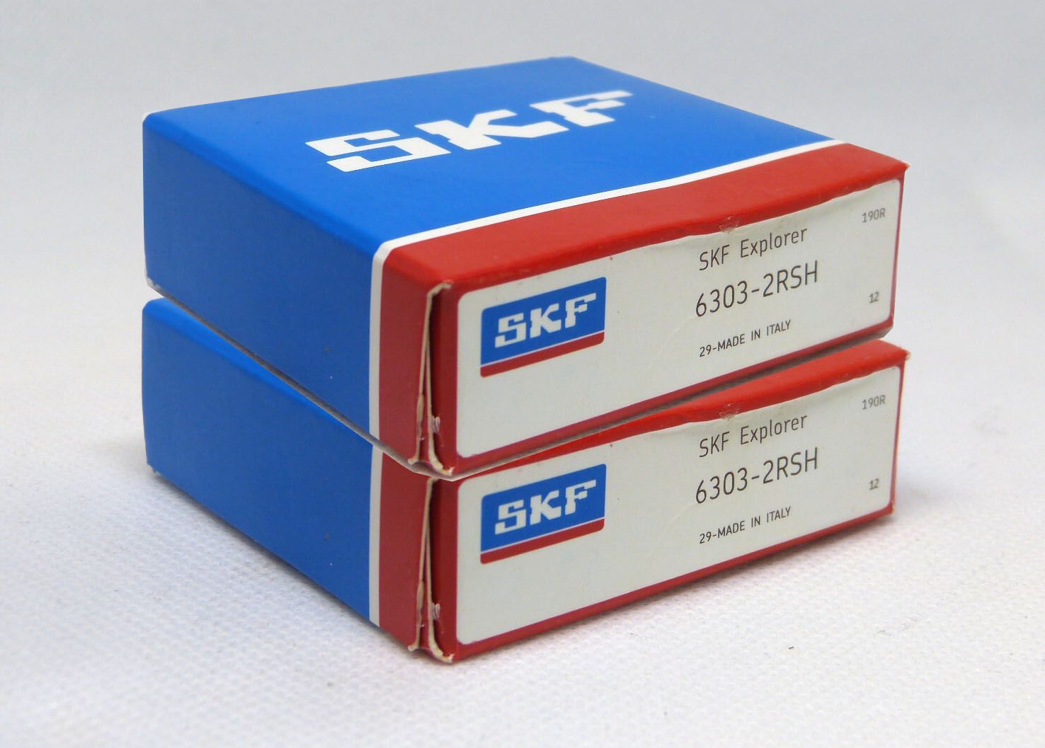 Подшипник SKF 6303-2RS (180303) комплект 2 шт.