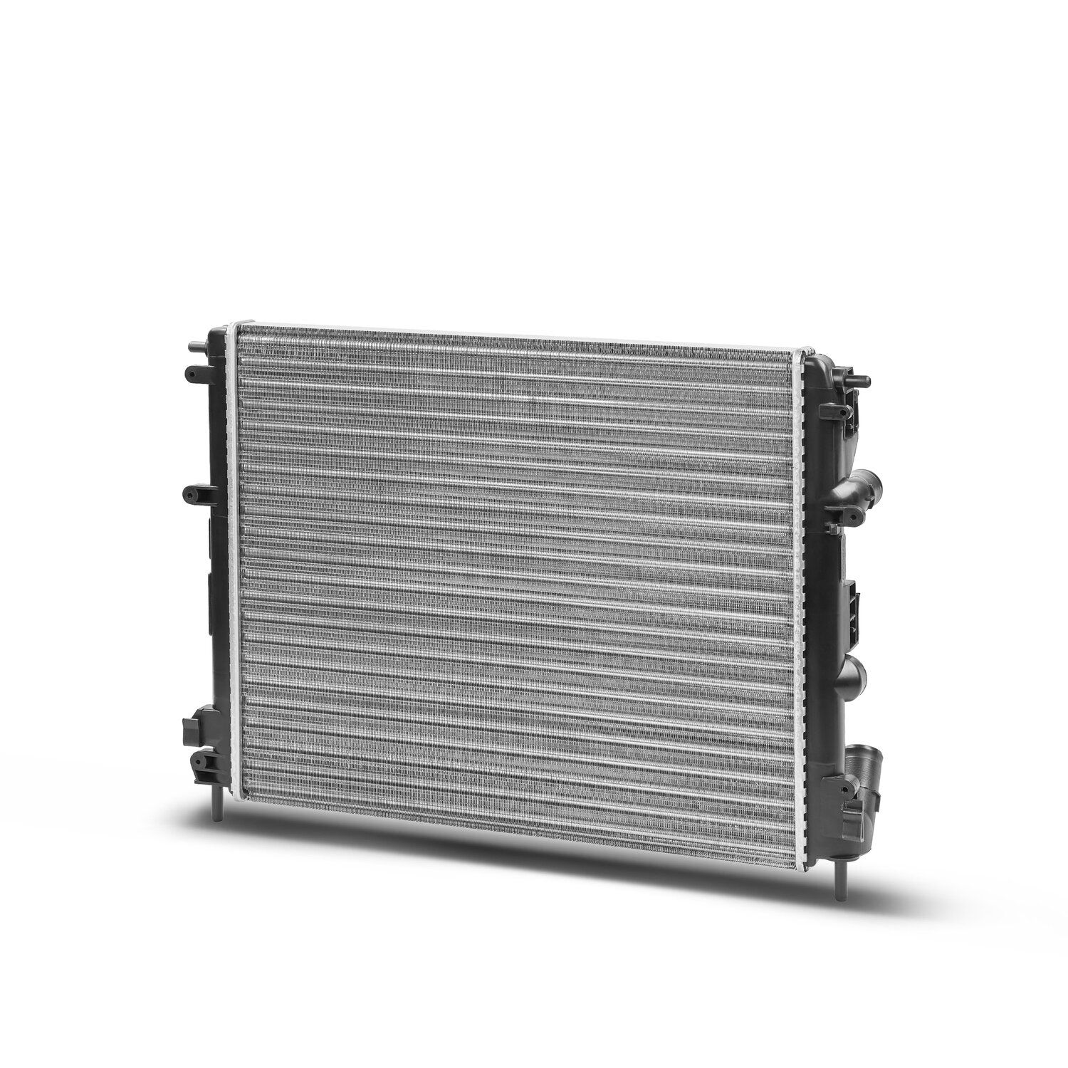 Радиатор охлаждения для Renault Logan (04-) 1.4/1.6, с A/C, М/А, "прамо"