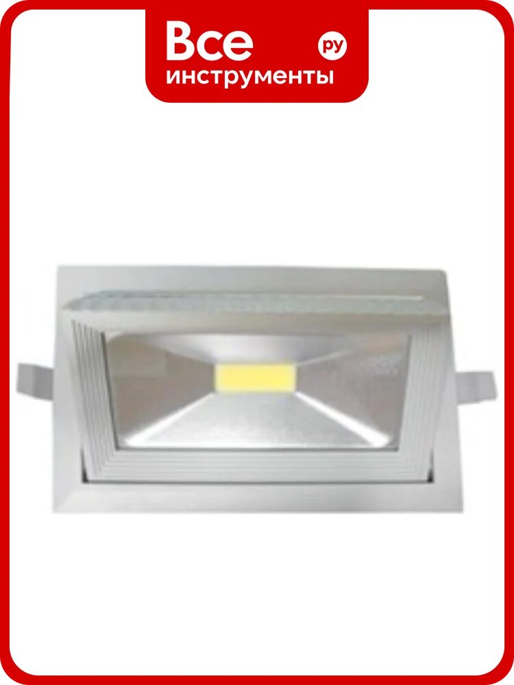Прожектор FL-LED DLD 30W 4200K 243x150x90 30W 2600Lm встраиваемый поворотный прямоугольный 605825