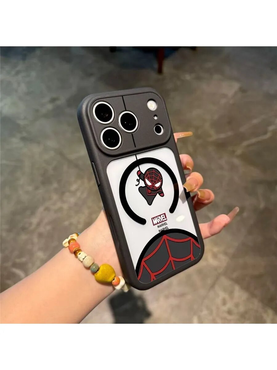 Магнитный чехол Spider-Man для iPhone 17 Pro