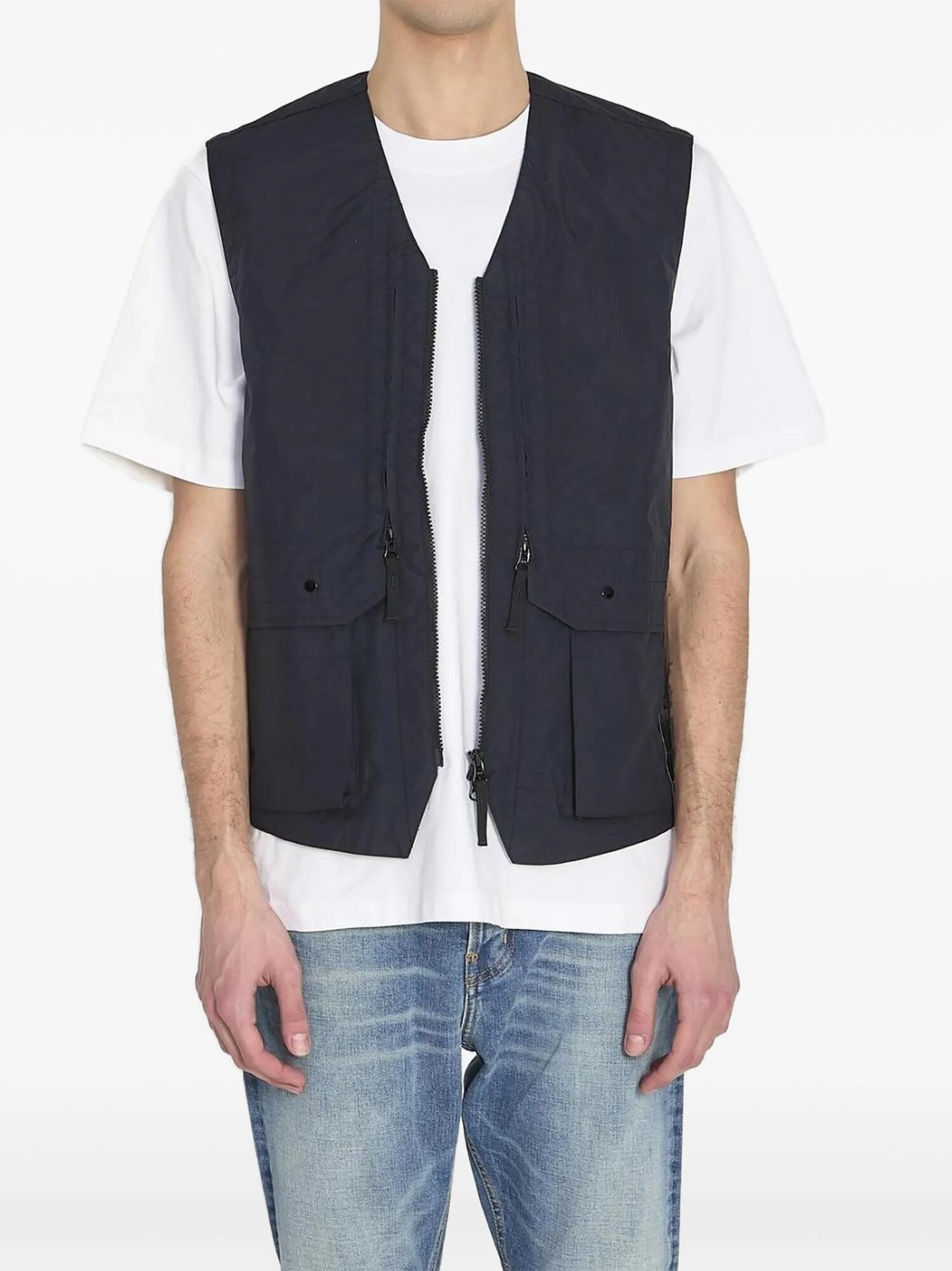 Топ G100005 metal lamina poly ripstop utility vest
