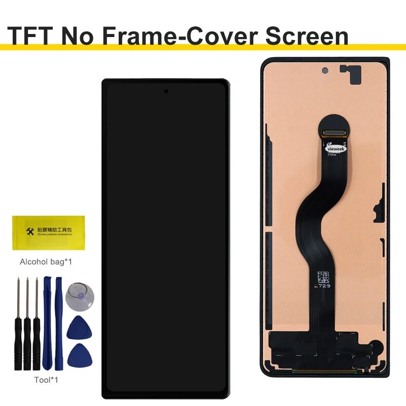 TFT-дисплей для Samsung Z Fold 4 F936B/DS, сенсорный экран в сборе для Galaxy Z Fold4 F936U F936N F936W