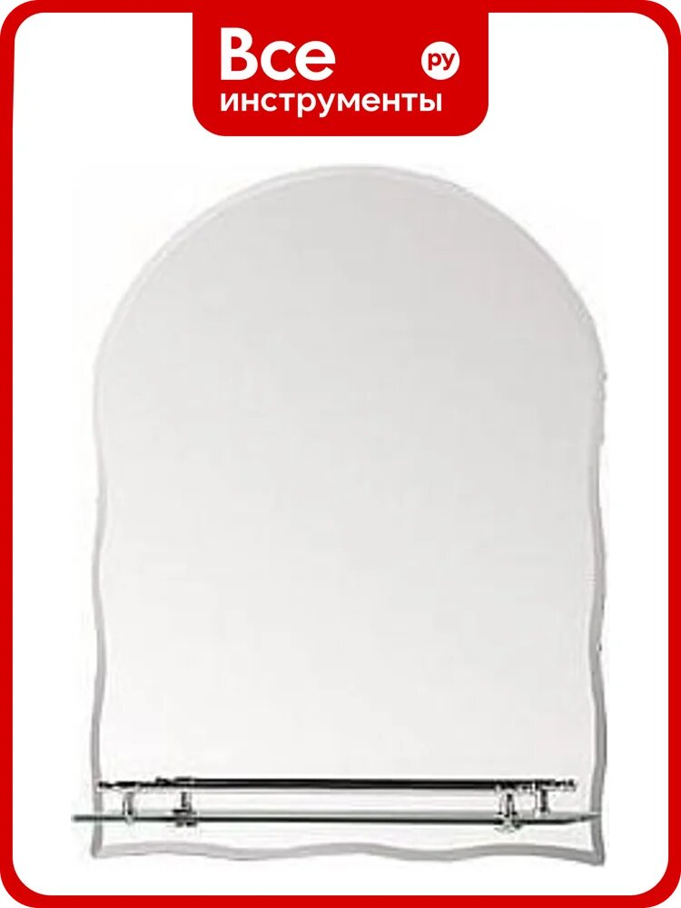 Зеркало LEDEME 600х450 с полочкой L651 895167