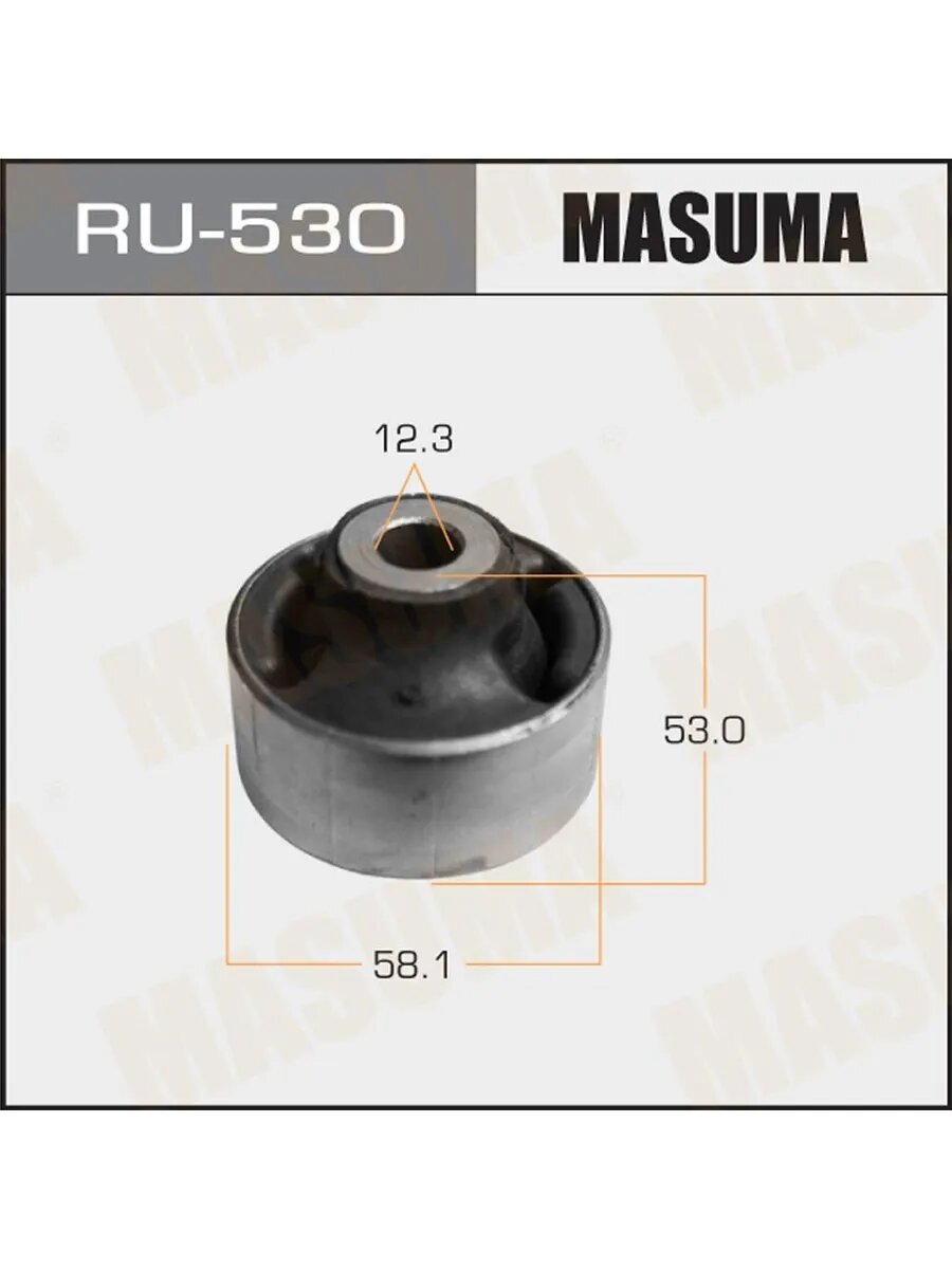Сайлентблок рычага для а/м Nissan Qashqai (J10) 06-13, арт. RU530