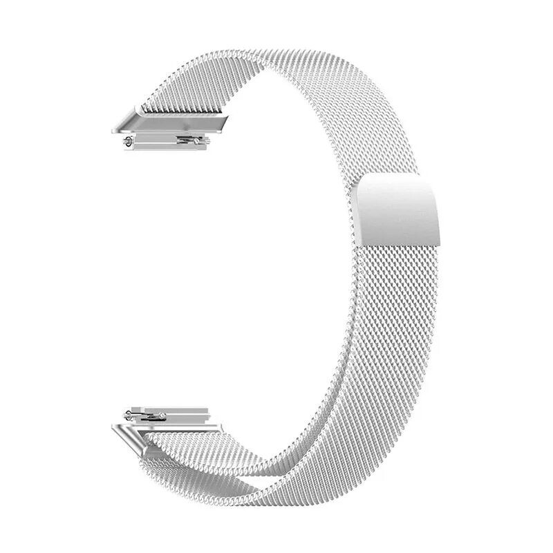 Ремешок для смарт часов Huawei Band 7 браслет металлический Миланская петля