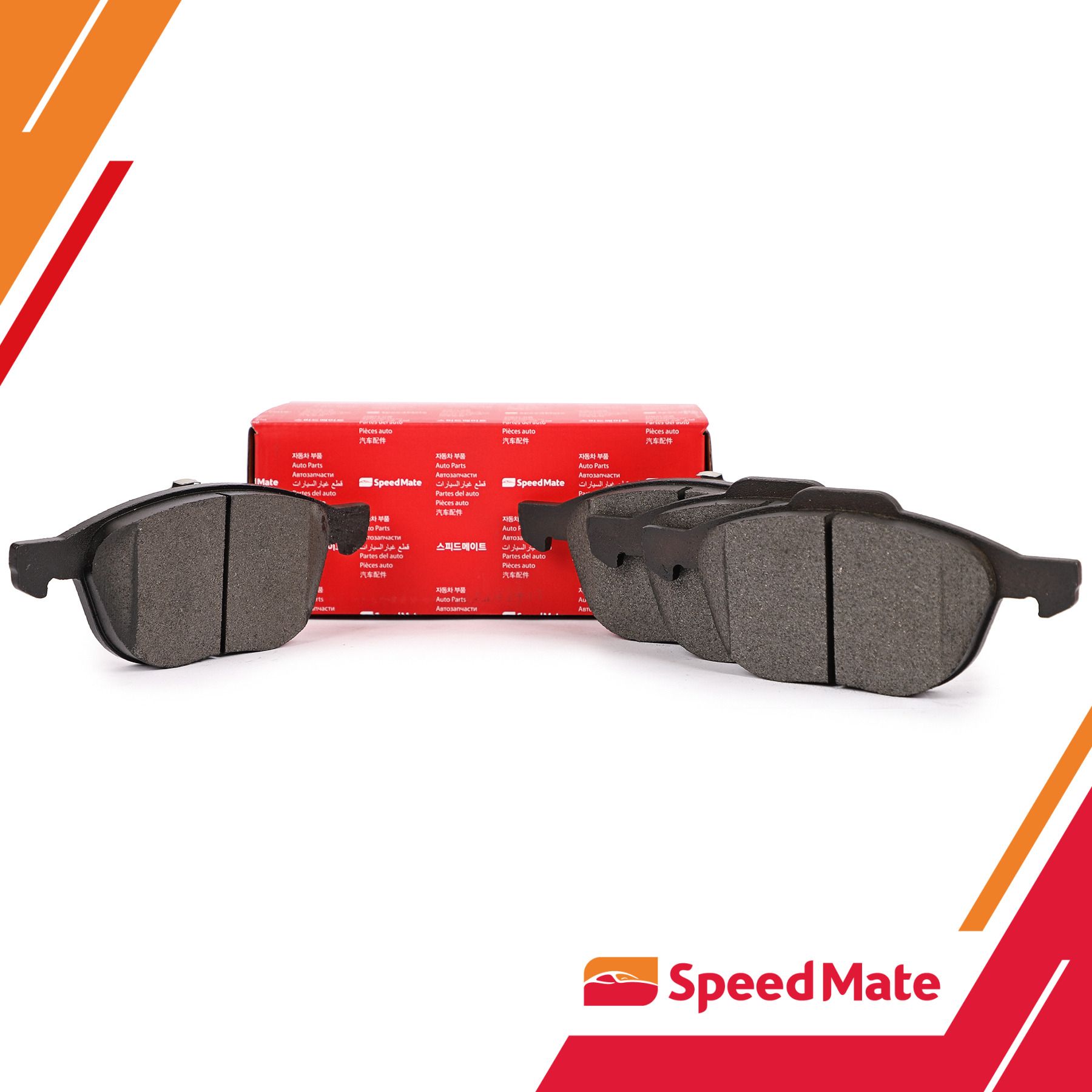 Колодки Тормозные Ford Focus Ii, Iii, C-Max I, Ii, Kuga I Mazda 3(Bk, Bl) (SPEEDMATE SM-BP356)
